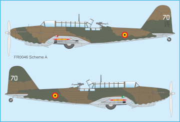 FRROM - FR0046 Fairey Battle in Belgium